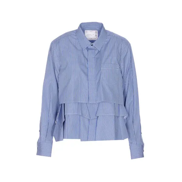 Sacai Striped Poplin Shirt