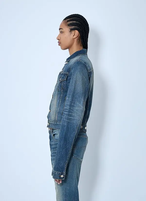 Balenciaga Paneled Denim Jacket