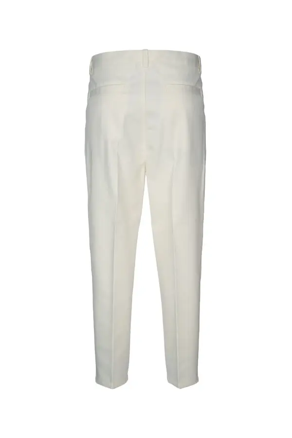 Brunello Cucinelli Co/wv Trousers - Multicolor