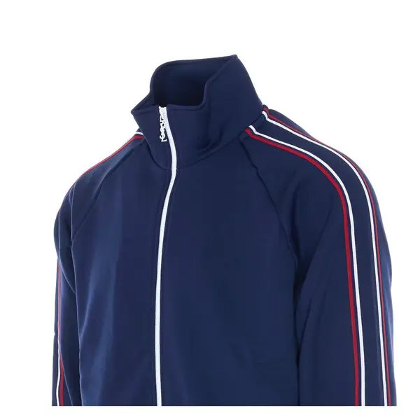 Saint Laurent Track Jacket With Contrast Piping