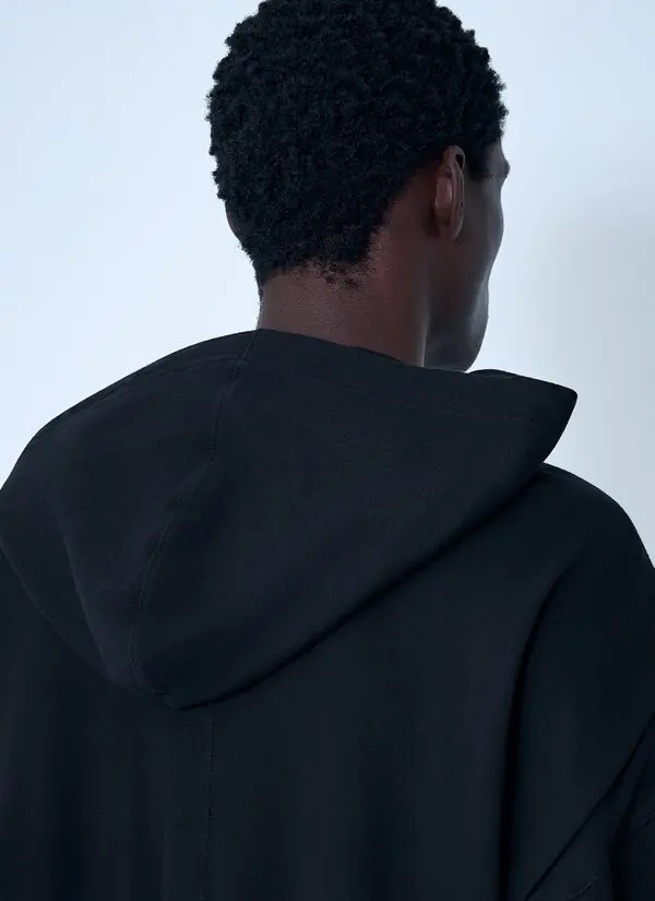 Rick Owens Tommy Hustler Hooded T-shirt - Black