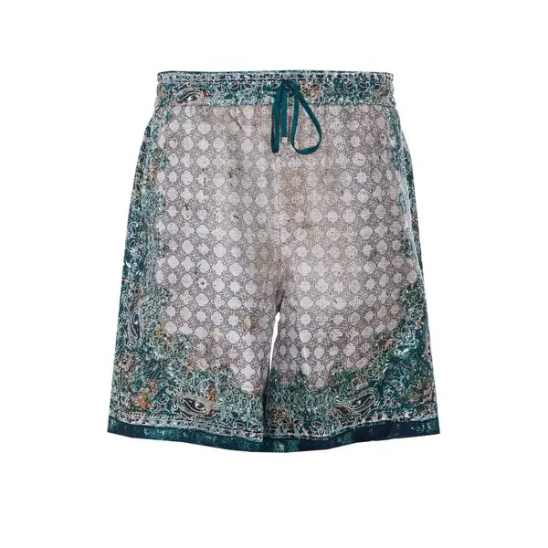 Amiri Bandana Print Bermuda Shorts - Multicolor
