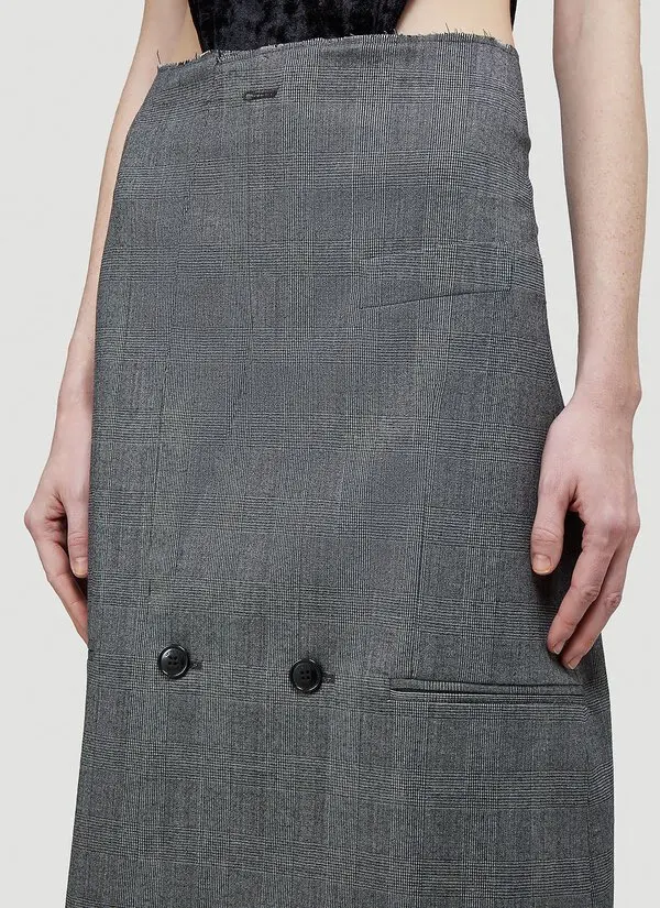 Vetements Tailored Pencil Skirt