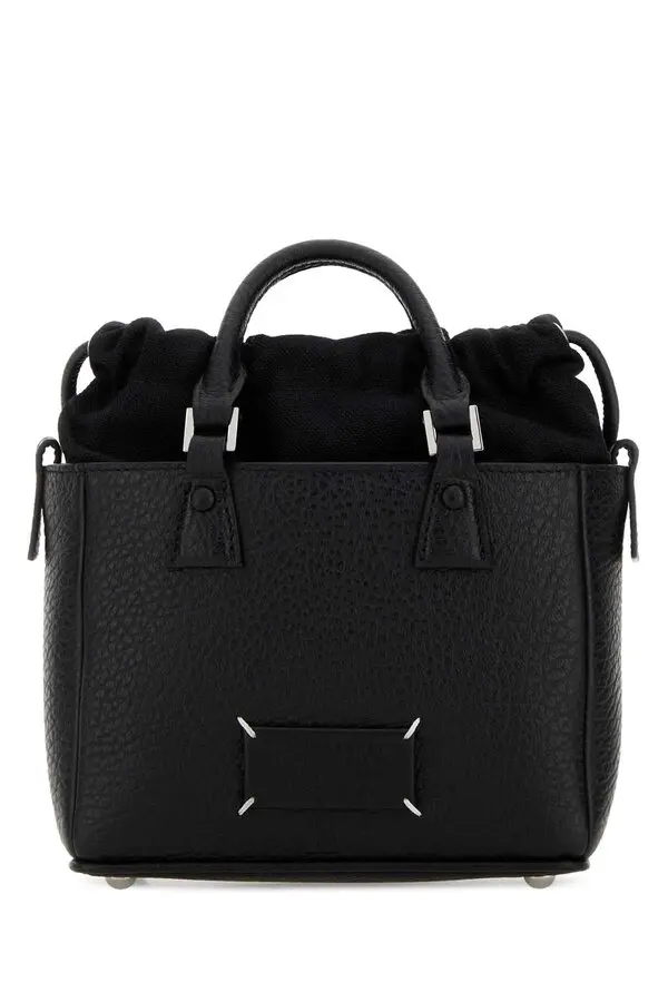 MAISON MARGIELA Leather 5ac Handbag - Black