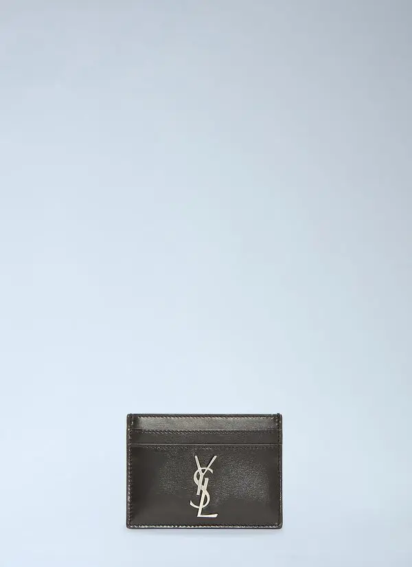 Saint Laurent Cassandre Cardholder - Black