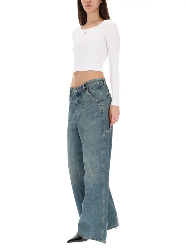 DIESEL® 1996 D-sire Wide-leg Jeans - Blue