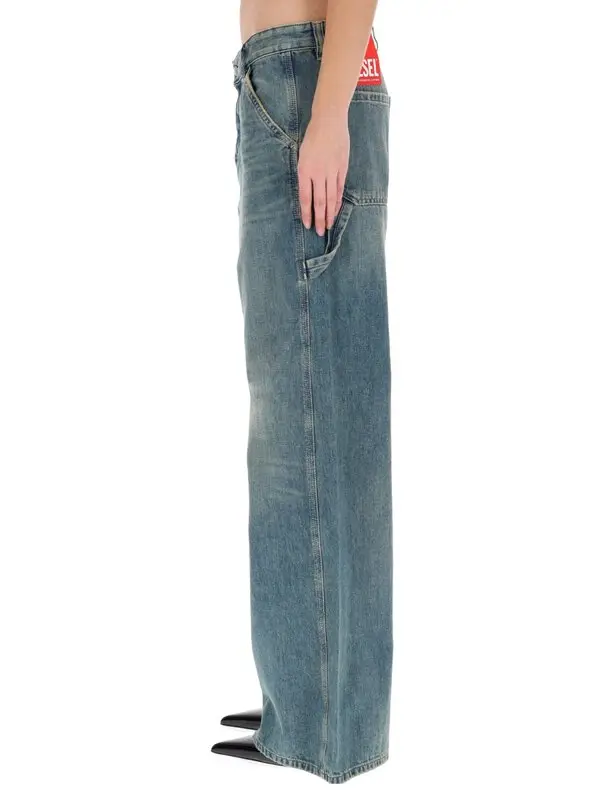 DIESEL® 1996 D-sire Wide-leg Jeans - Blue