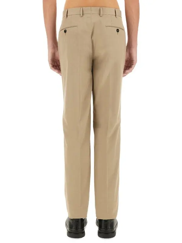 Zegna Straight Leg Cotton Lycra Pants