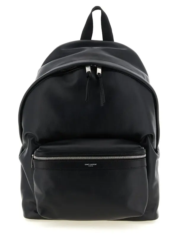 Saint Laurent City Backpack - Black
