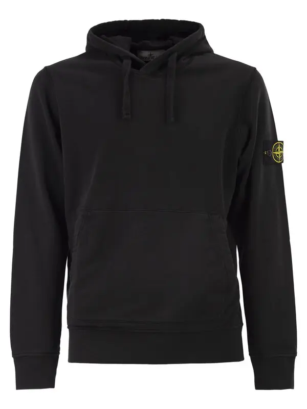 Stone Island Regular Fit Hooded Sweatshirt