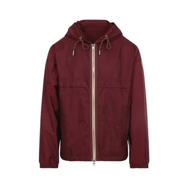 Moncler Nidge Zip-up Hooded Jacket - Red