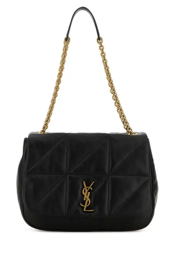Saint Laurent Nappa Leather Medium Jamie Shoulder Bag - Black