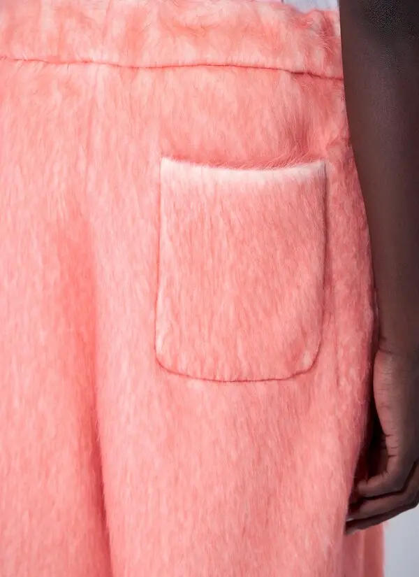Dries Van Noten Brushed Wool Shorts