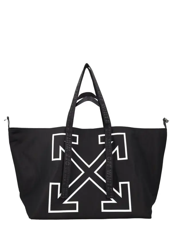 Off-White Heritage Day Large Tote Bag - Black