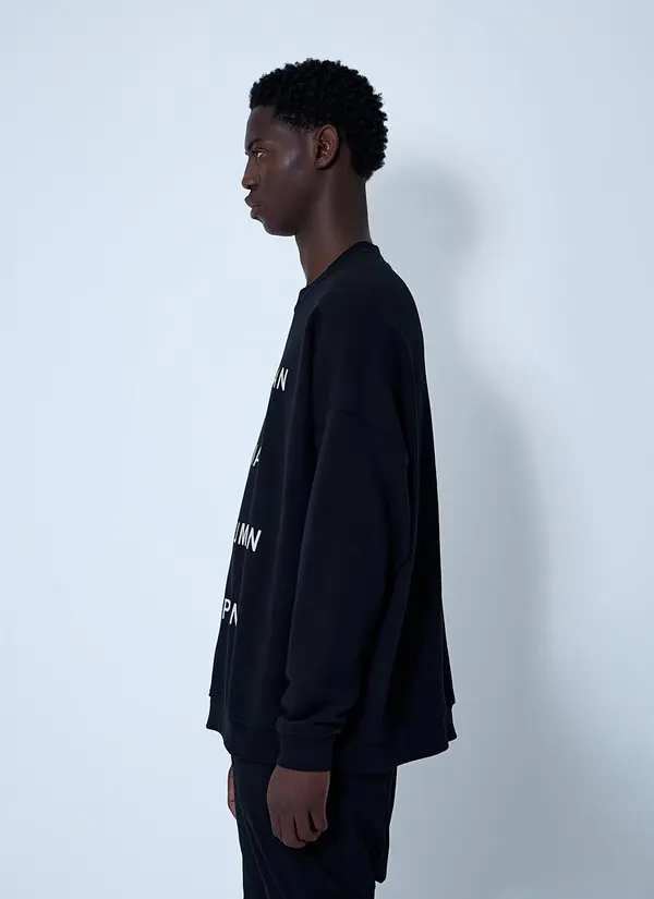 Rick Owens Text Print Sweatshirt