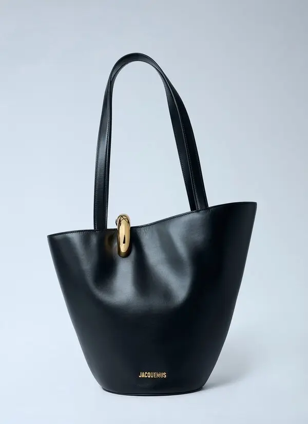 Jacquemus Le Moyen Bambola Bucket Bag - Black