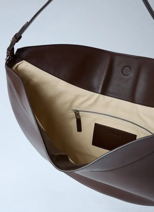 Jacquemus Le Calisso Round Shoulder Bag - Brown