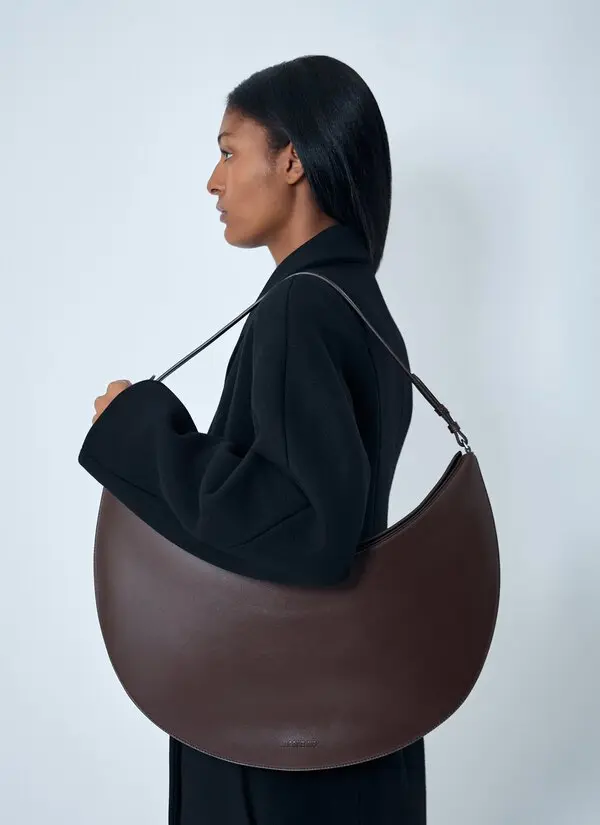 Jacquemus Le Calisso Round Shoulder Bag - Brown