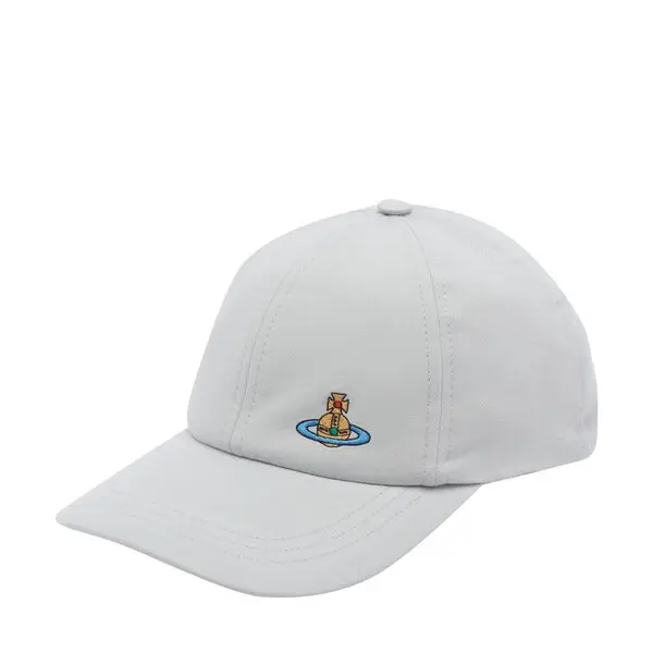 VIVIENNE WESTWOOD Embroidered Logo Baseball Cap - Gray