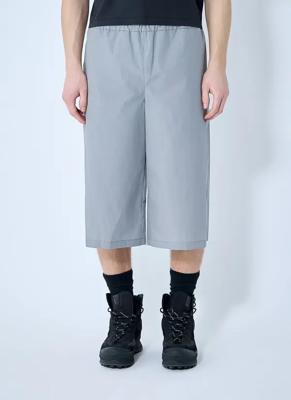 RIER Riera Poplin Bermuda Shorts - Gray