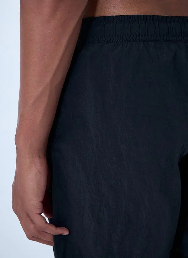 Stone Island Nylon Metal Shorts With Compass Patch