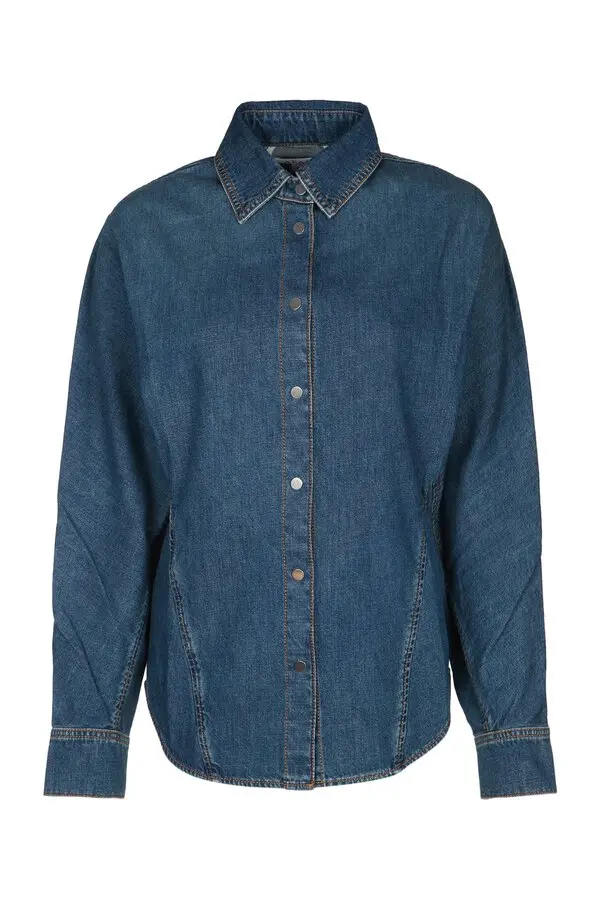 Alaïa Curved Shirt - Multicolor