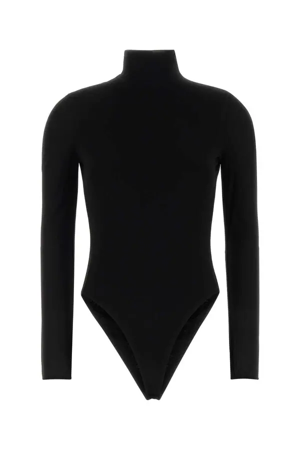 Alaïa Viscose Bodysuit - Black