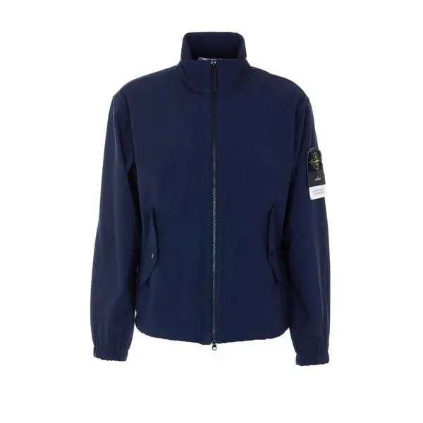 Stone Island Light Soft Shell-r Logo Jacket