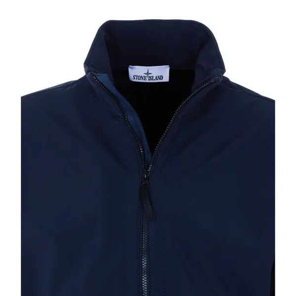 Stone Island Light Soft Shell-r Logo Jacket