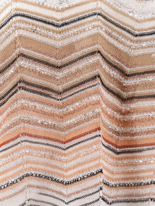 Missoni Viscose And Metallic Fiber Sweater - Multicolor