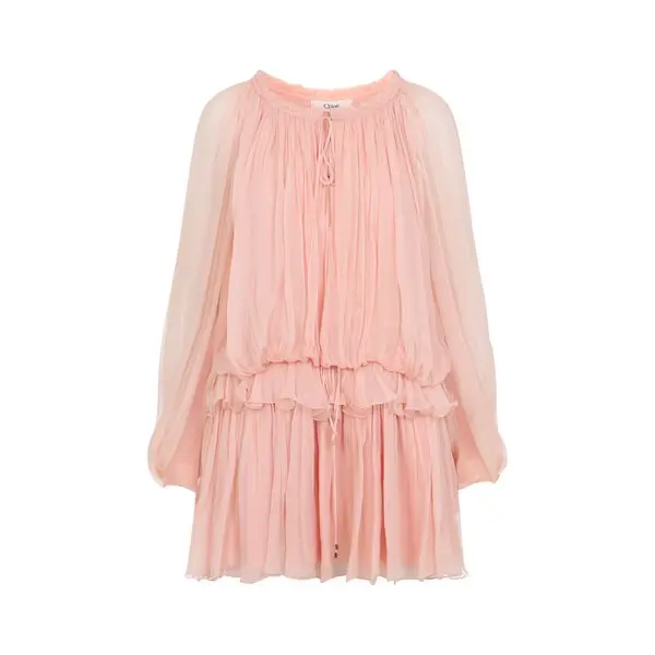 Chloé Silk Mini Dress