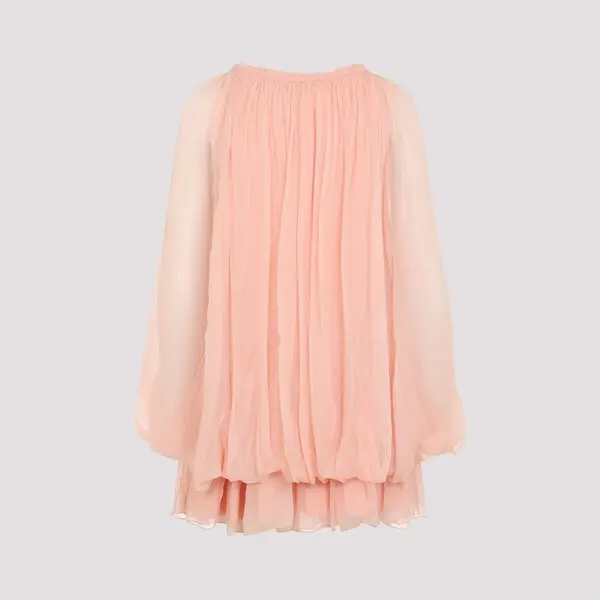 Chloé Silk Mini Dress - Multicolor