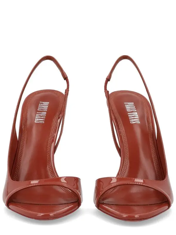 Paris Texas Lydia Slingback High Heel - Red