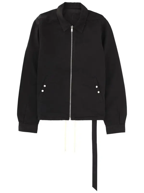 Rick Owens Zip-front Cotton Jacket