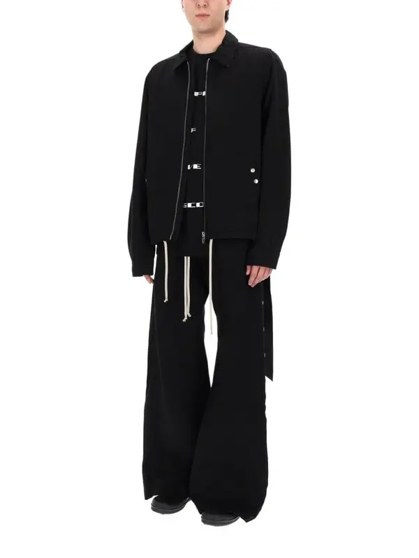 Rick Owens Zip-front Cotton Jacket