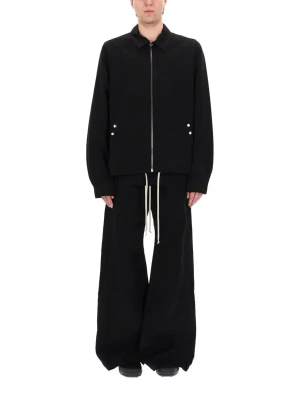 Rick Owens Zip-front Cotton Jacket