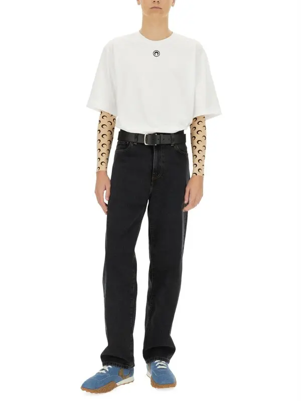 MARINE SERRE T-shirt In Jersey