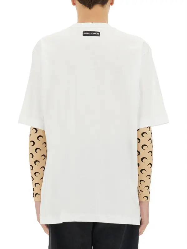 MARINE SERRE T-shirt In Jersey