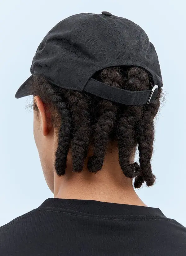 Gucci Original Gg Canvas Baseball Cap With Web Stripe