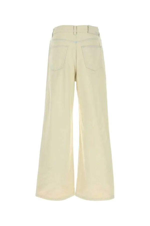 A.p.c. Ivory Denim Clyde Jeans