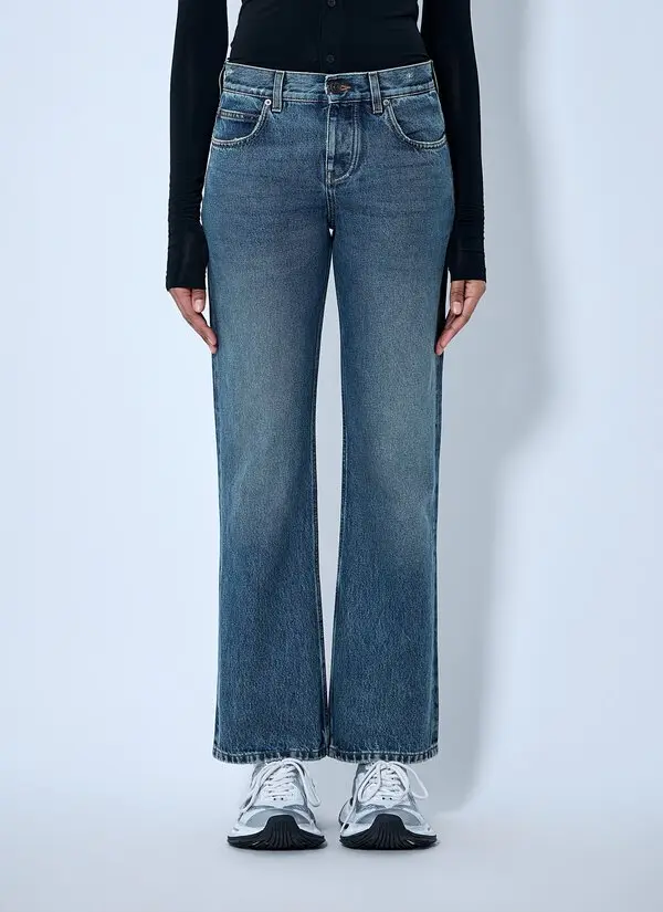 Balenciaga Straight-leg Jeans - Blue