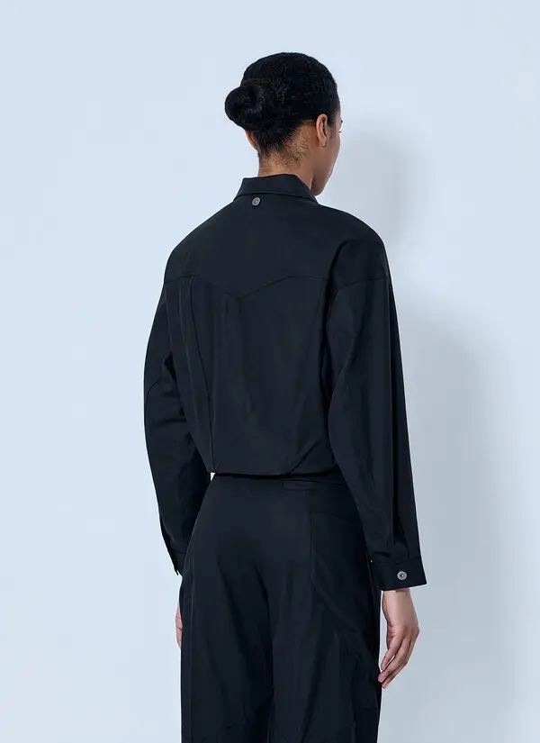 KIKO KOSTADINOV Centennial Cropped Jacket - Black