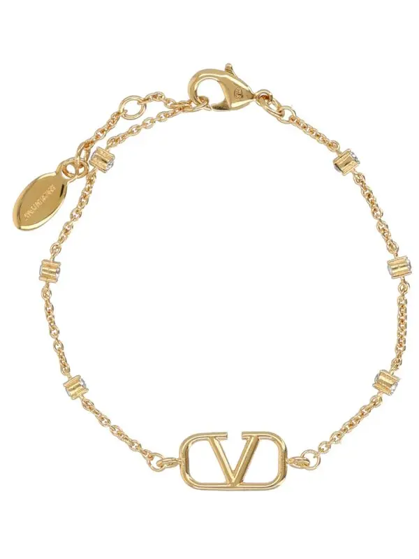 Valentino Garavani Vlogo Signature Mini Bracelet - Gold