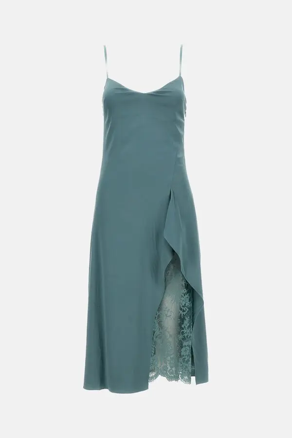 Acne Studios Asymmetrical Lace Dress - Multicolor