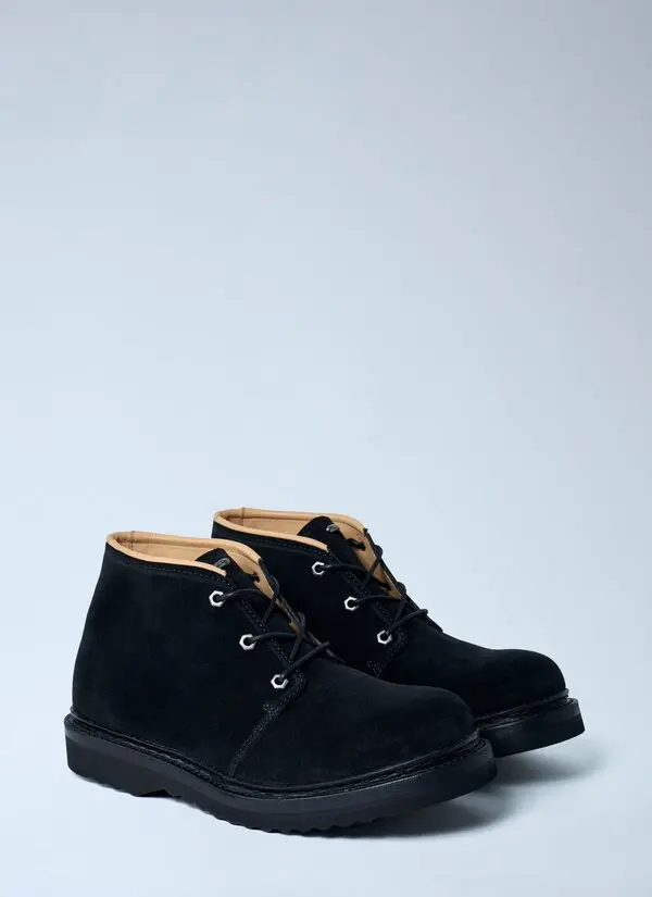 Our Legacy Suede Lace-up Boots With Vibram Sole
