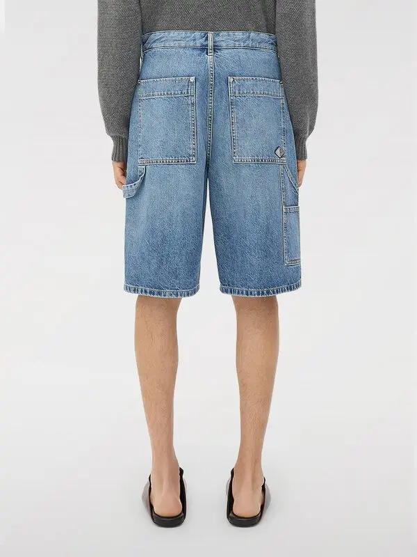 Bottega Veneta Cotton Denim Shorts