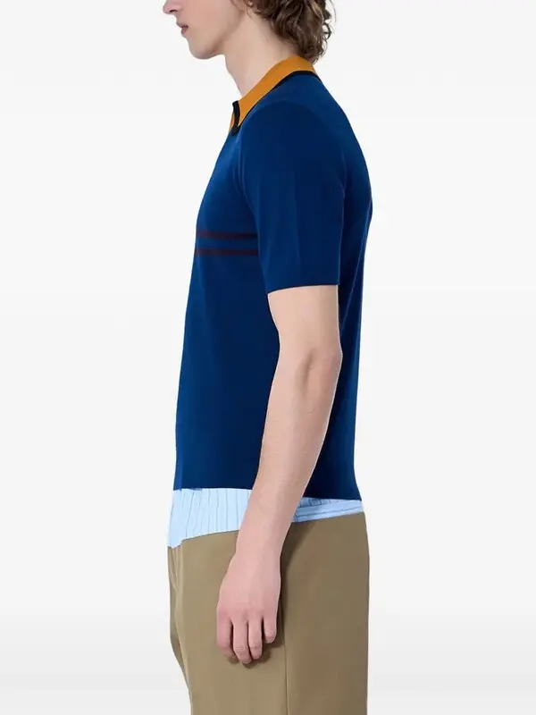 Dries Van Noten Striped Polo
