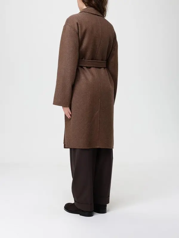 Max Mara Belted Wool Coat - Brown