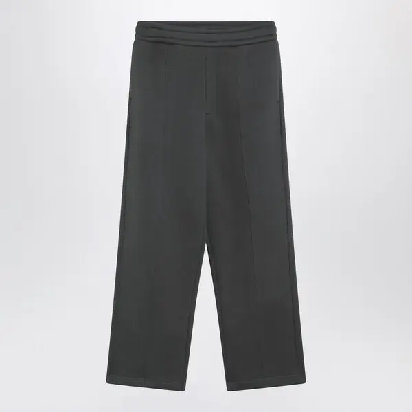 AMI Paris Anthracite Grey De Coeur Jogging Trousers - Gray
