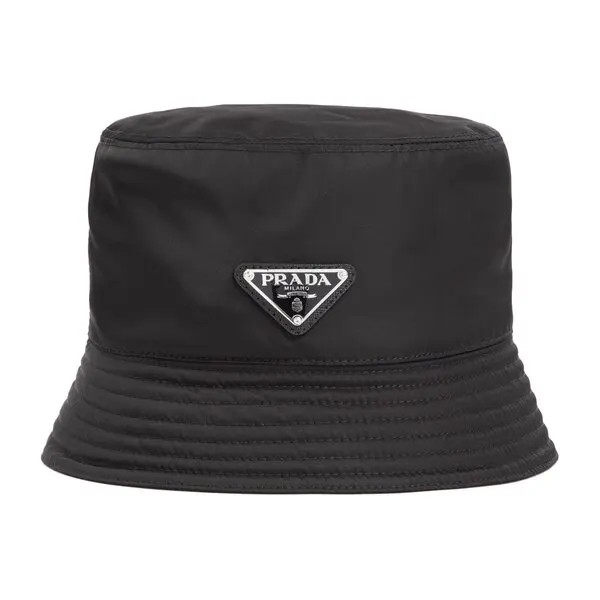 Prada Nylon Bucket Hat - Black